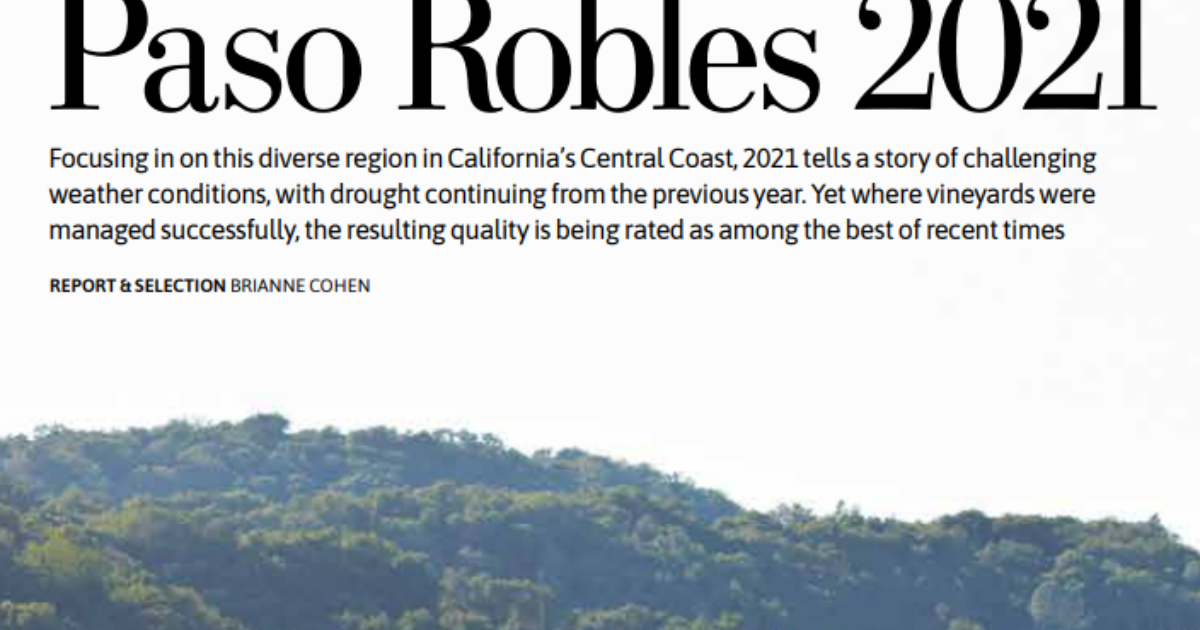 Decanter: Paso Robles 2021 | Tablas Creek